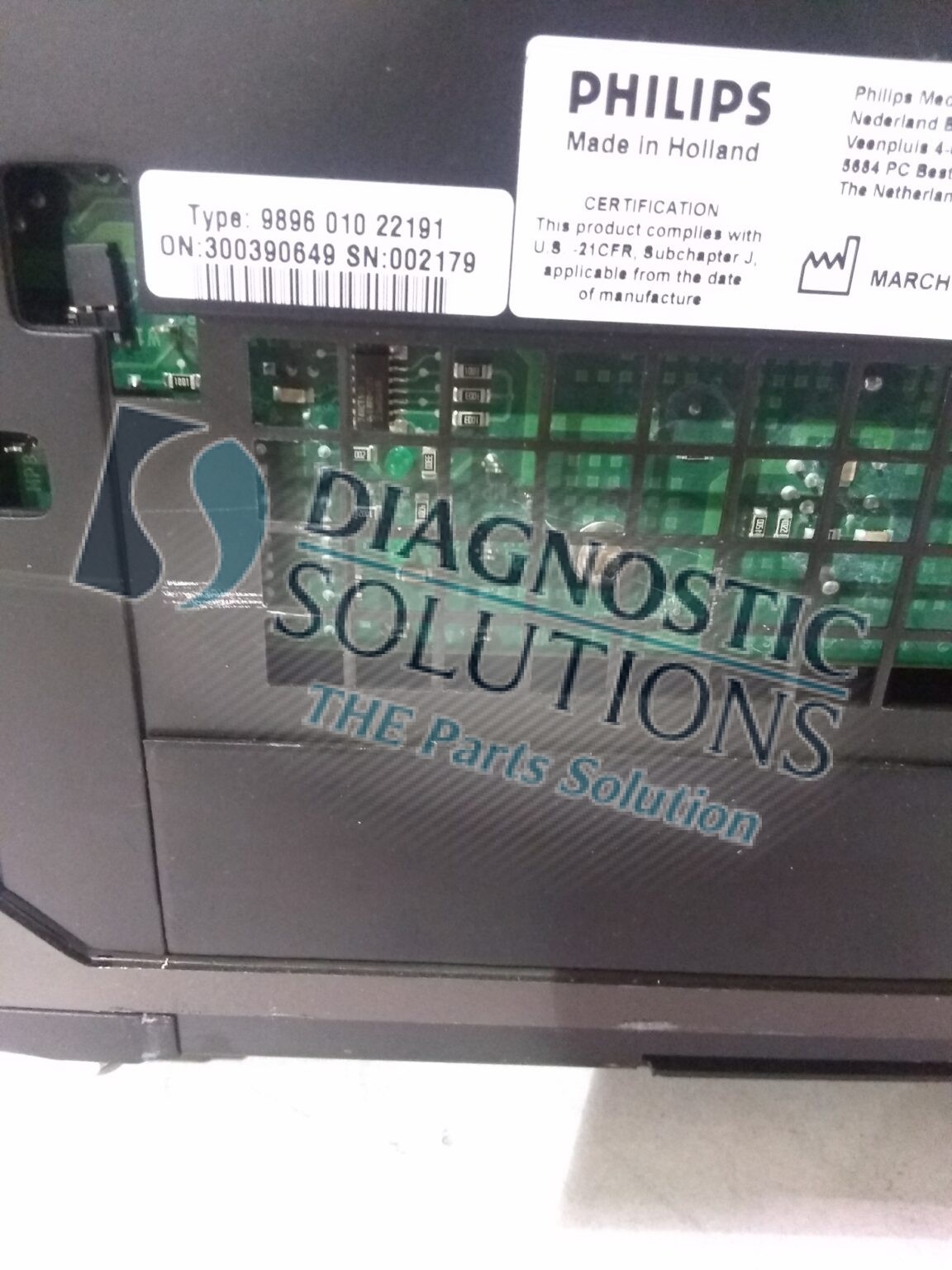 PHILIPS COLLIMATOR P/N 9896 010 22191 - Diagnostic Solutions ...